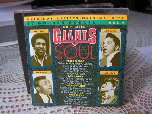 GIANTS OF SOUL VOL.2-SOUL-ORIGINAL CD-REDAK