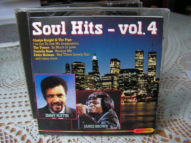 SOUL HITS VOL.4-FUNK SOUL-ORIGINAL CD-REDAK