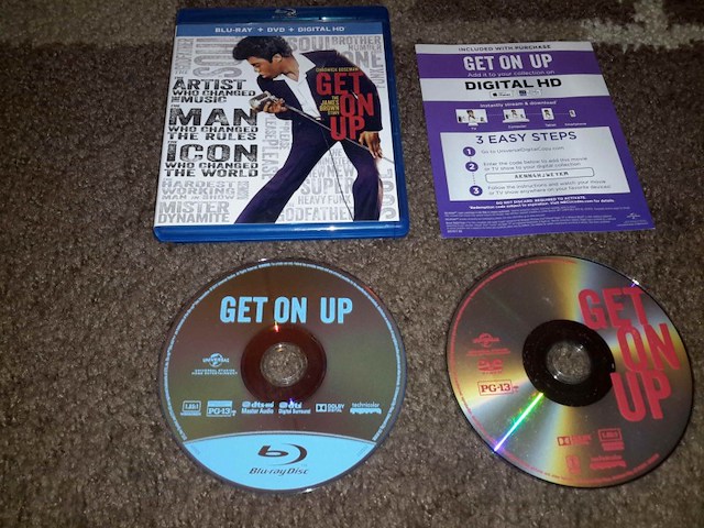 Get on up , Blu-ray + DVD , ORIGINAL