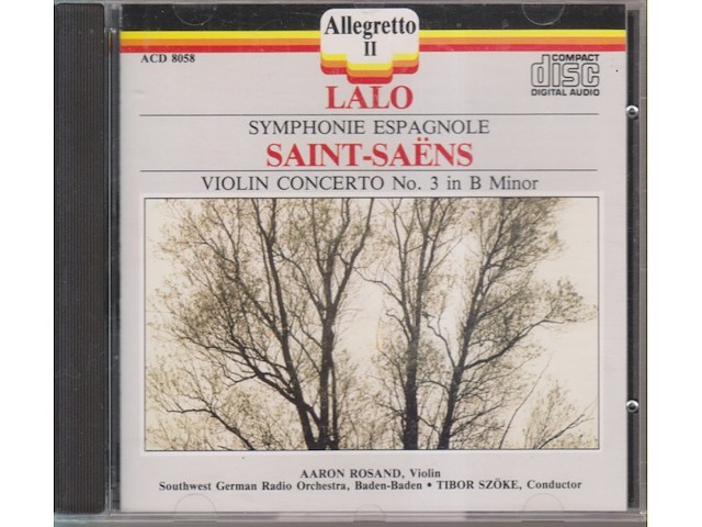 cd / LALO + SAINT-SAENS - perfektttttttttttt