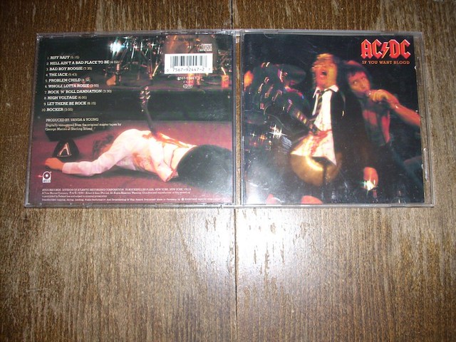 AC/DC – If You Want Blood You`ve Got It CD ATCO EU 1994
