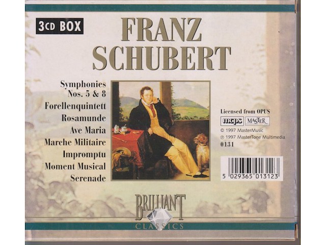 cd / SCHUBERT - Ave Maria + Marche Militaire + 3 CD....