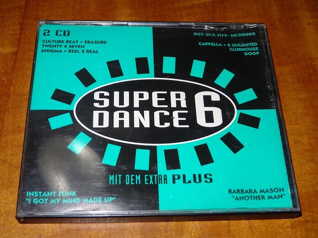 super dance 6--2cd