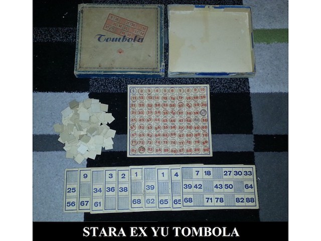 Stara društvena igra - TOMBOLA - TOP PONUDA