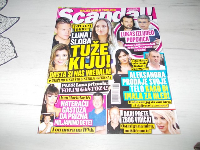 Scandal br.745 (3. septembar 2018.)