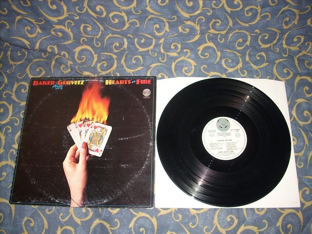Baker Gurvitz Army ‎– Hearts On Fire LP Vertigo Italy
