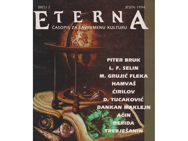 ETERNA 2/1994 - Bruk + Selin + Hamvaš + Derida.........