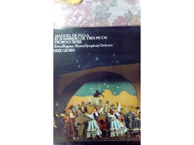 Gramofonska ploča Trorogi šešir opera