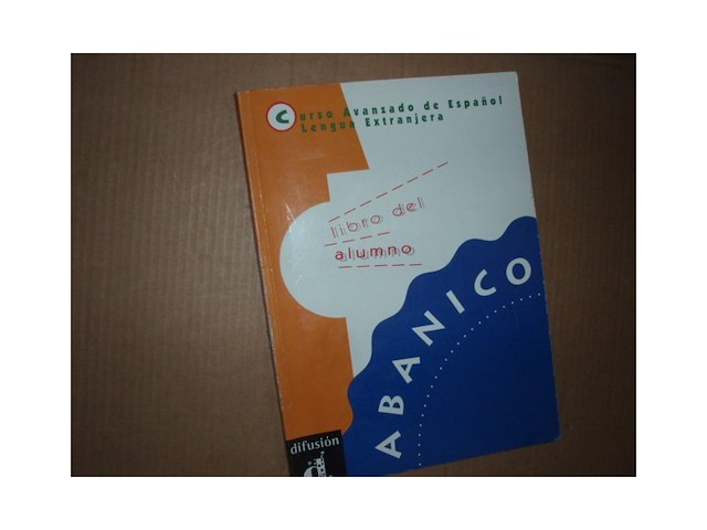 Abanico, libro del alumno, Curso de espanol