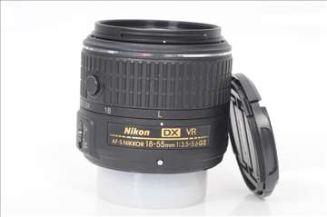 Nikon AF-S DX Nikkor 18-55mm 3.5-5.6G VR II - Novo