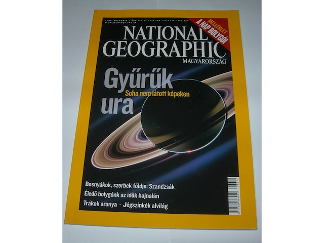 National Geographic, Mađarska, decembar 2006.