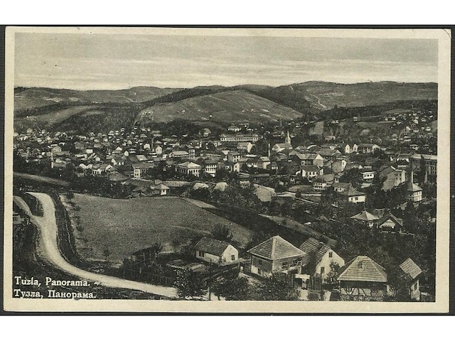 bosna tuzla panorama 1935
