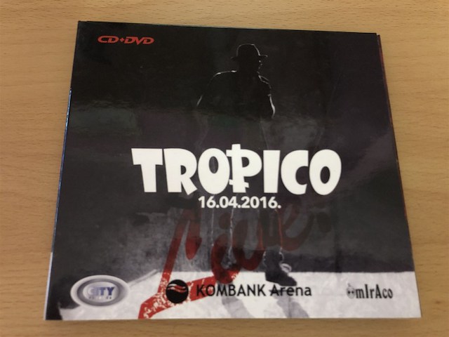 TROPICO 16.04.2016.LIVE CD+DVD