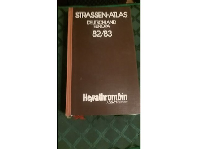 STRASSEN ATLAS 82/83