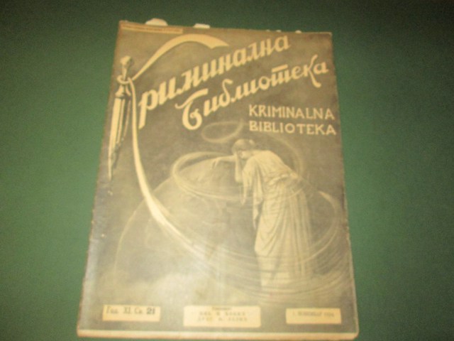 Kriminalna Biblioteka  godina XI broj 21