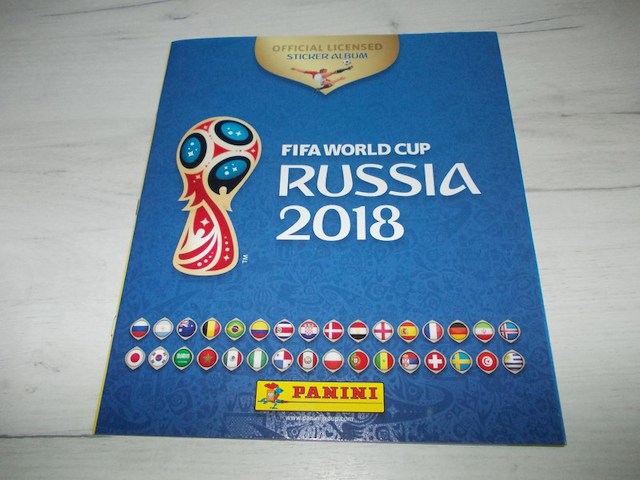 Album za sličice Russia 2018 - Prazan