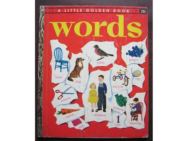 A Little Golden Book: Words, 1948.god