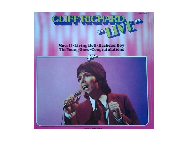 Cliff Richard ‎– Live