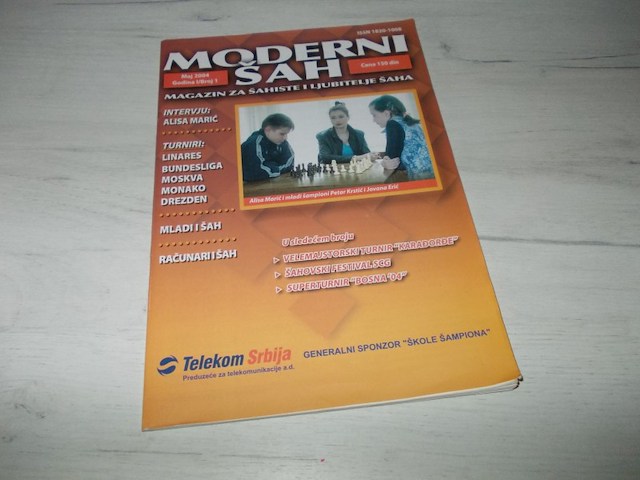 Moderni šah br.1 (Maj 2004) - Magazin za šahiste