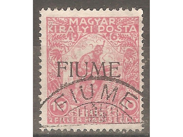 1918 - FIUME 2 decembar 10+2 fil.