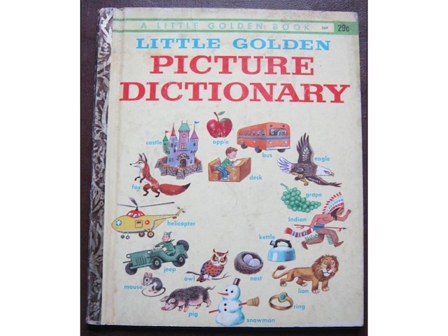 A Little Golden Book: Picture Dictionary, 1959.god