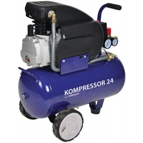 Klipni kompresor Elektro Maschinen 24 L Blue