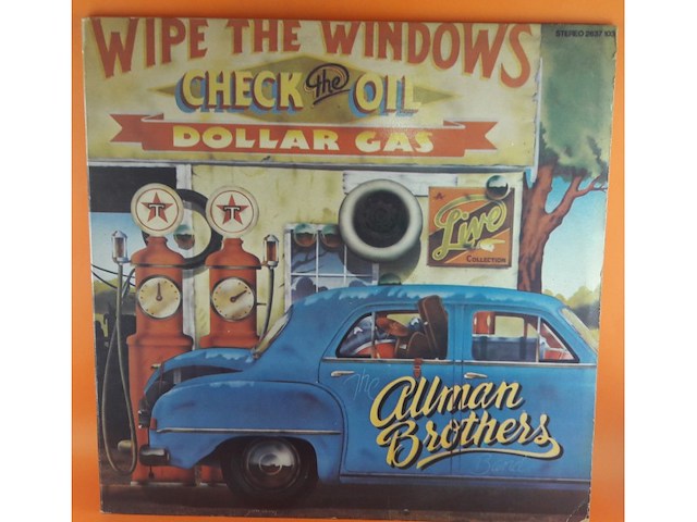 The Allman Brothers Band ‎– Wipe The Windows, 2 x LP