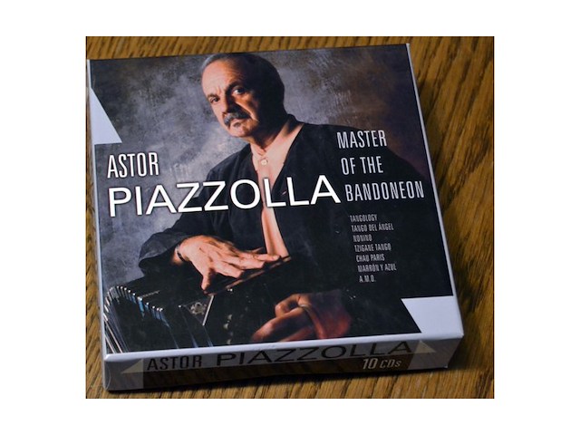 Astor Piazzolla - Master Of The Bandoneon (10 x CD)
