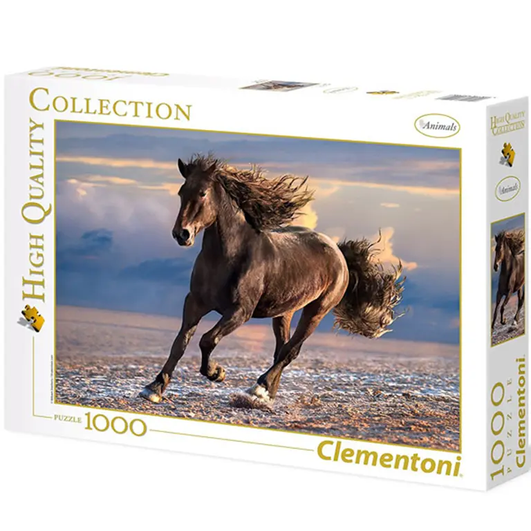 Clementoni Clementoni puzzle 1000 delova FREE HORSE (39420)