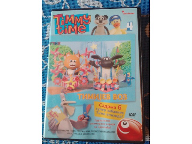 DVD CRTANI FILM - TIMMY TIME 4 TIMIJEV VOZ