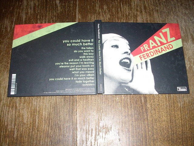 Franz Ferdinand ‎– You Could Have It... CD+DVD Digibook