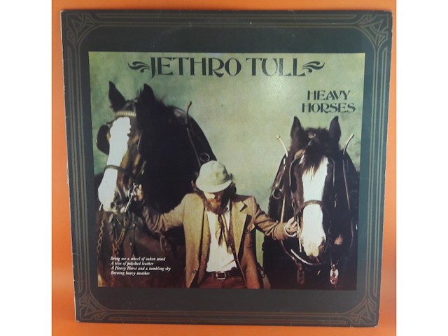 Jethro Tull ‎– Heavy Horses, LP