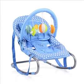 Ležaljka za bebe plava