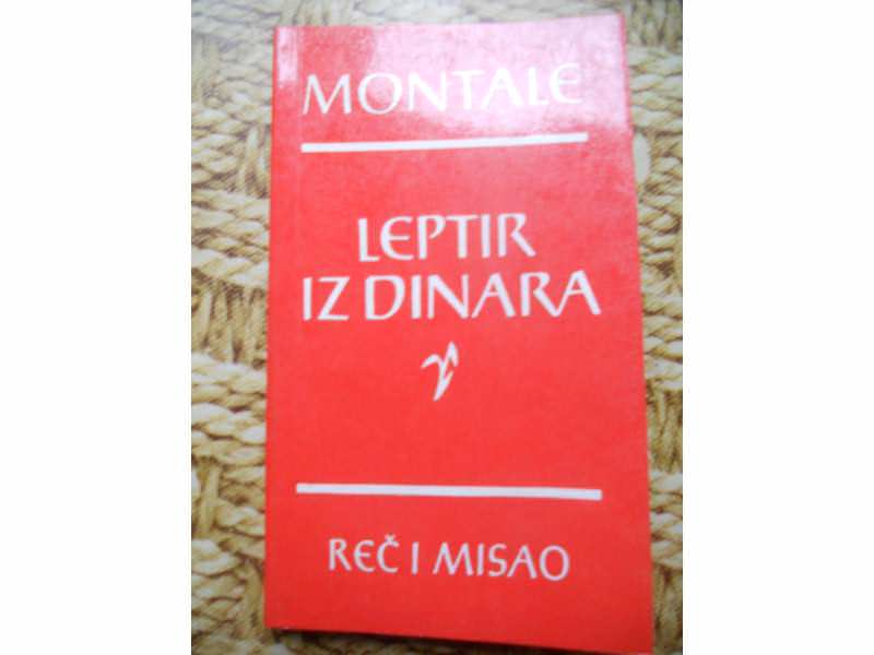 Eudjenio Montale-Leptir iz Dinara