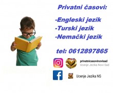 Privatni casovi engleskog jezika novi sad