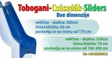 Tobogani - dve dimenzije, vise boja