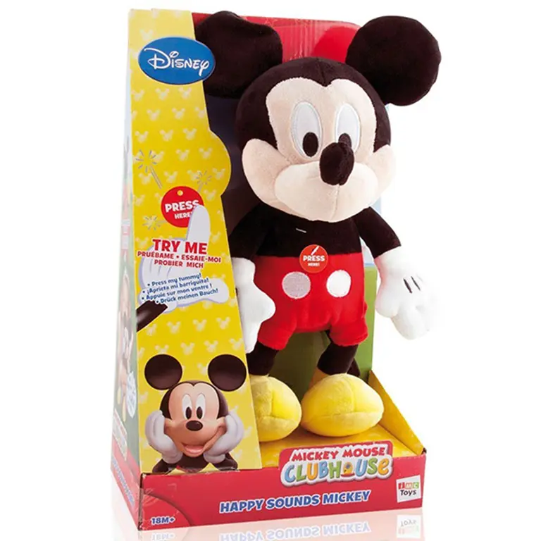 IMC Toys Plišana igračka - Mickey Happy Sounds (0125080)