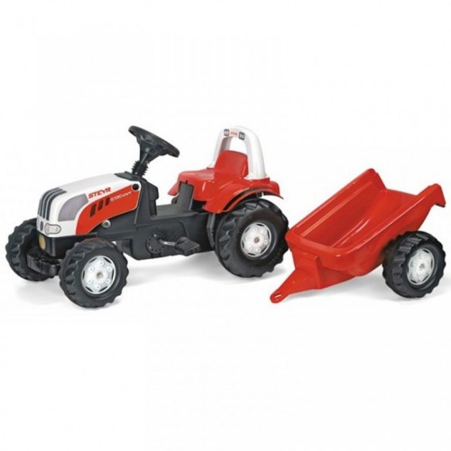 Traktor na pedale RollyToys Steyr sa prikolicom