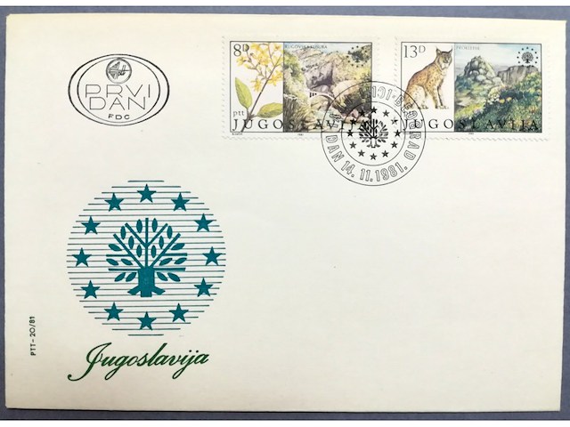 FDC 1981 ZAŠTITA PRIRODE