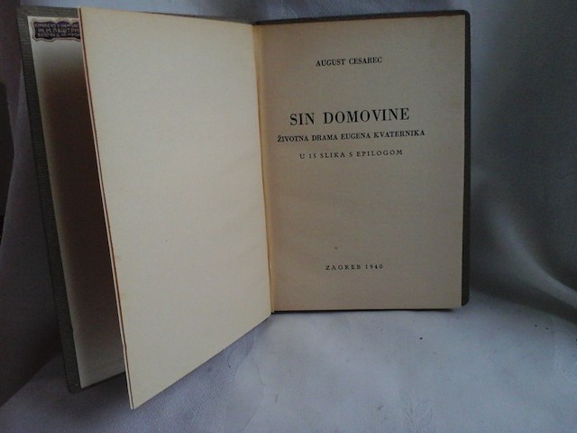 Sin domovine August Cesarec