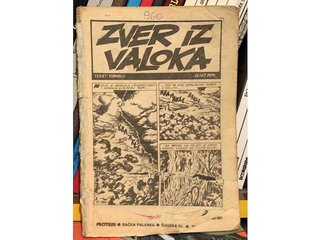 zlatna serija 960 - Zver iz Valoka - Zagor