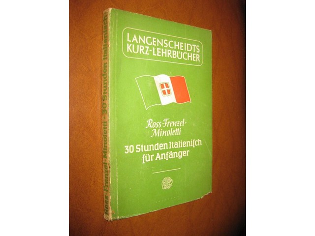 30 Stunden Italienisch fur Anfanger (1938.)