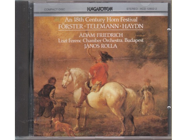 cd / AN 18th CENTURY HORN FESTIVAL - perfekttttttttttt