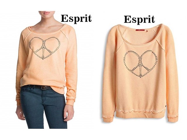 edc by ESPRIT Damen Sweatshirt Fun Sweat M