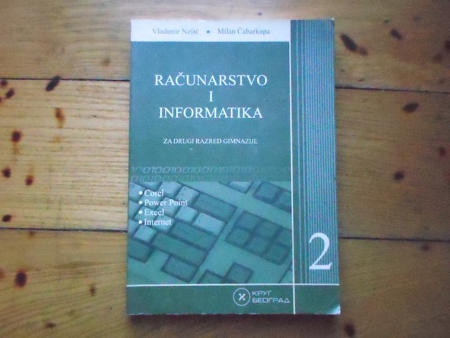 VLADIMIR NEŠIĆ MILAN ČABARKAPA-RAČUN.I INFORM. ZA II GI