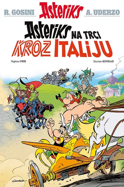 Čarobna knjiga Album 37: Asteriks na trci kroz Italiju