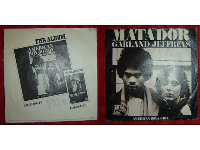 GARLAND JEFFREYS - Matador (singl) Made in Holland