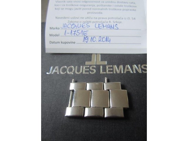 JACQUES LEMANS - segment narukvice od sata 1-1751E