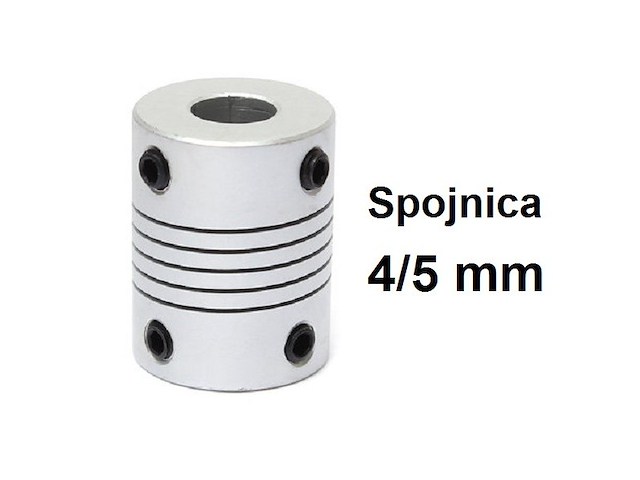 Elasticna spojnica za motor - 4/5 mm