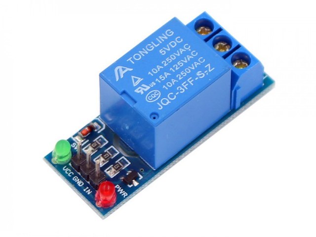 Arduino jednostruki rele 1X 220V relej A